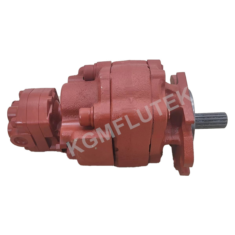 KYB Hydraulic Gear Pump KFP4156-KP1009CMR for WHEEL LOADER with Casting ...